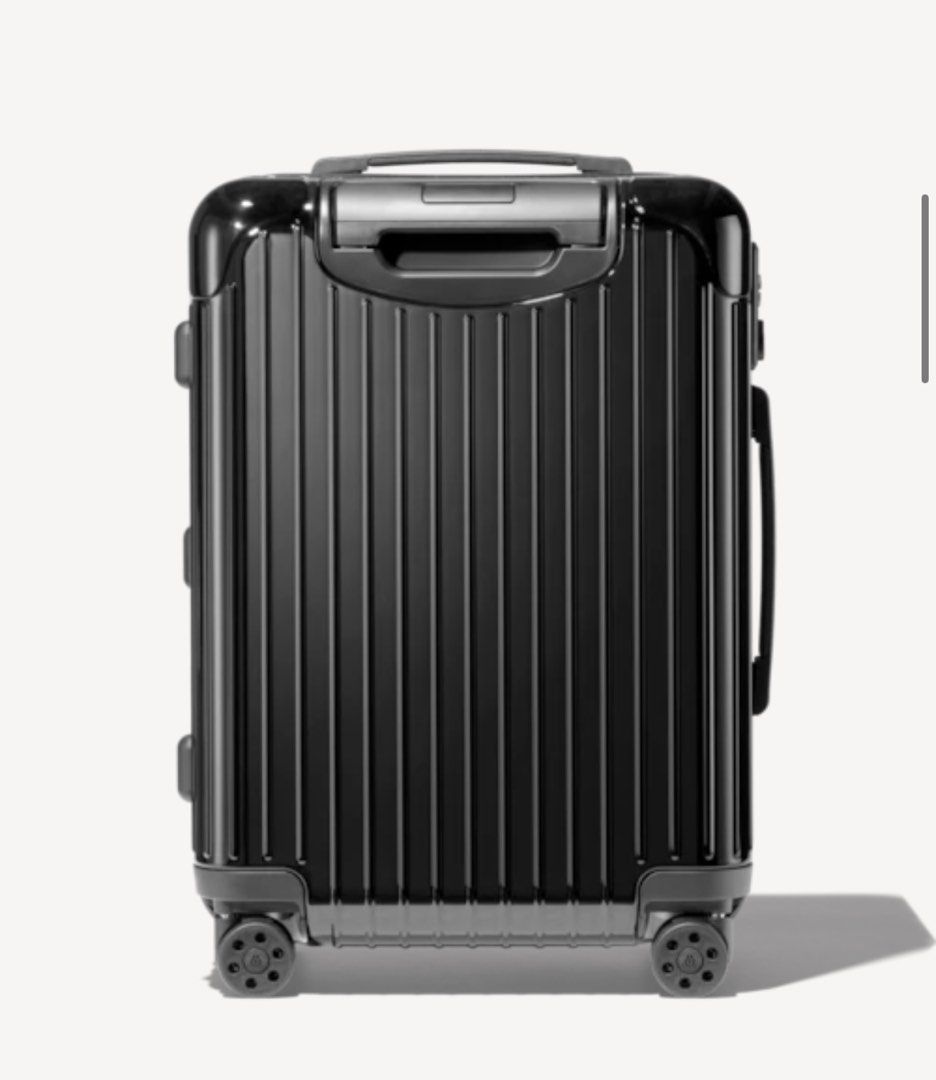 Rimowa Carry-On Luggage Black Gloss, Hobbies & Toys, Travel, Luggage on ...