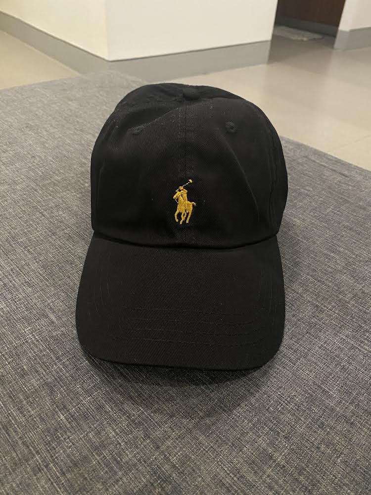 RL CAP BLACK GOLD, Men's Fashion, Watches & Accessories, Caps & Hats on ...