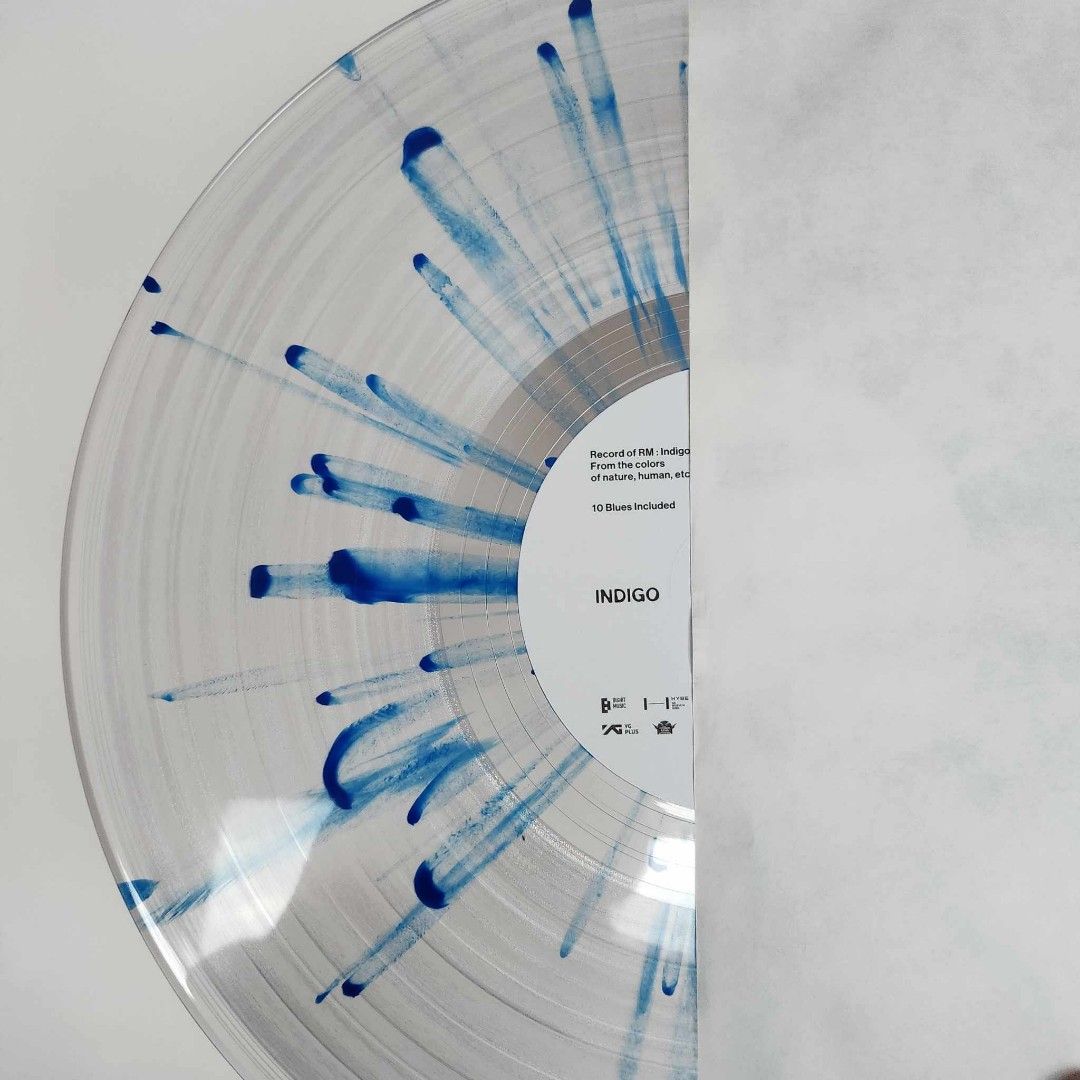 RM BTS Kim Namjoon Indigo Vinyl Album Complete Inclusion with Photocard on Carousell