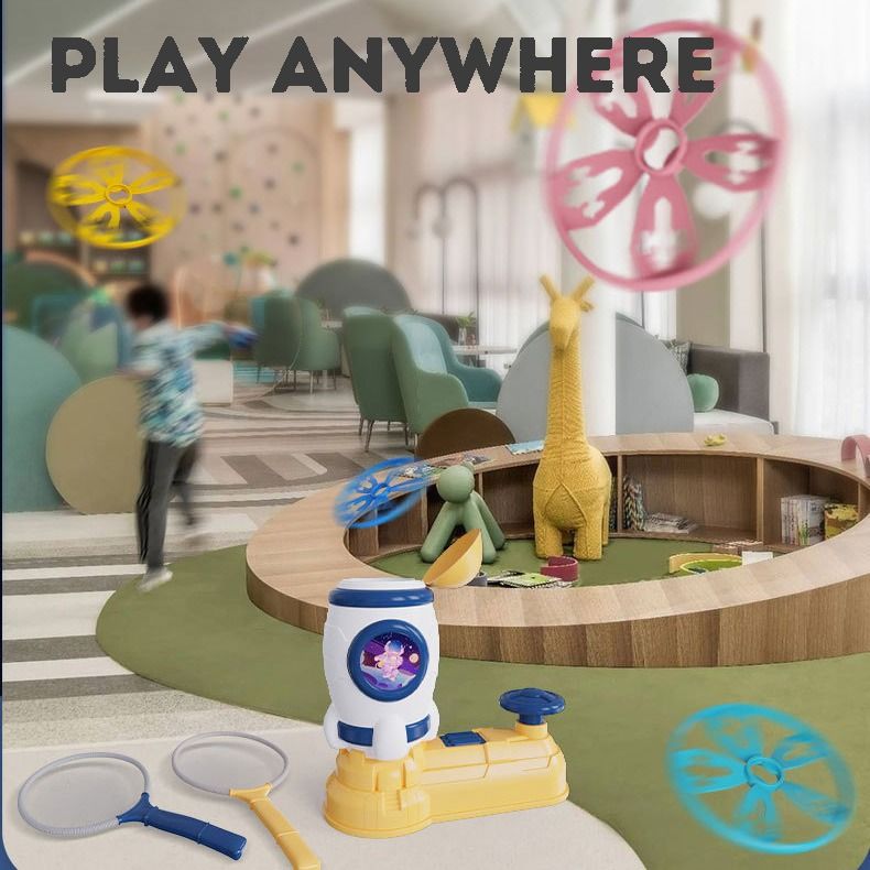 Rocket Foot-Powered Flying Disc Toy - Enhances Children's Physical ...