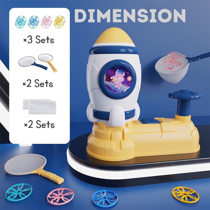 Rocket Foot-Powered Flying Disc Toy - Enhances Children's Physical ...