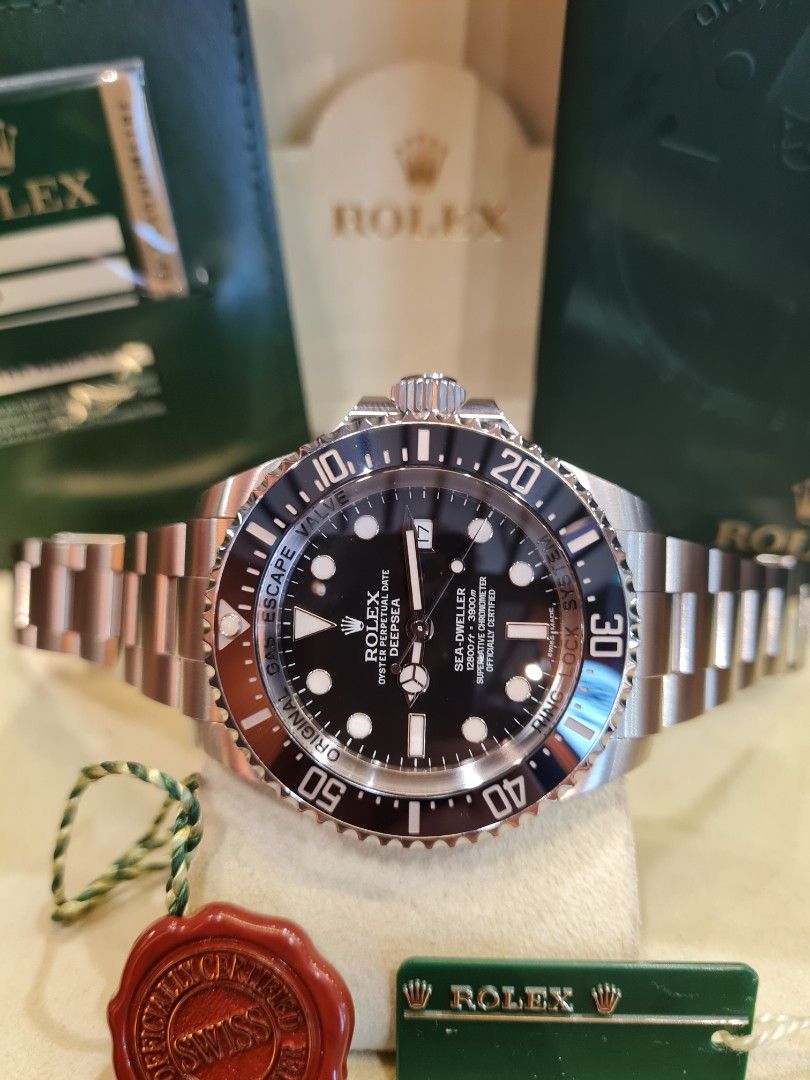 Rolex Deep sea 116660 Full Set, Luxury, Watches on Carousell