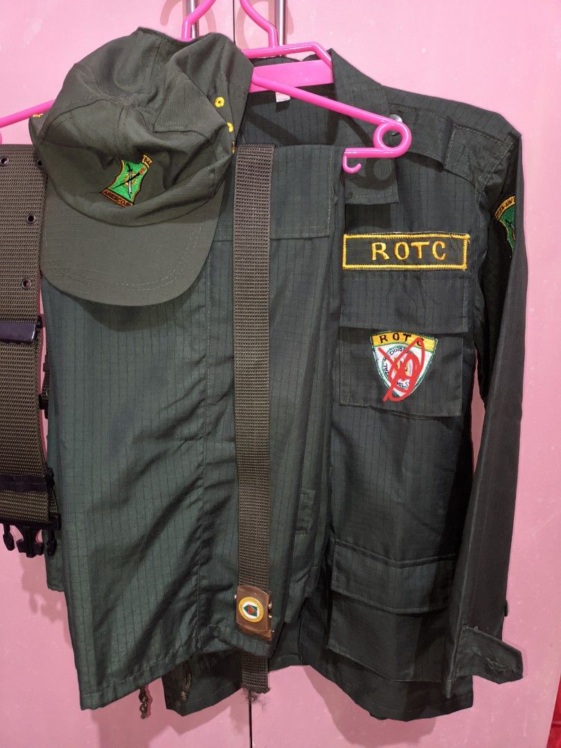 ROTC UNIFORM _ size XXS, XS, M and L, Men's Fashion, Tops & Sets ...