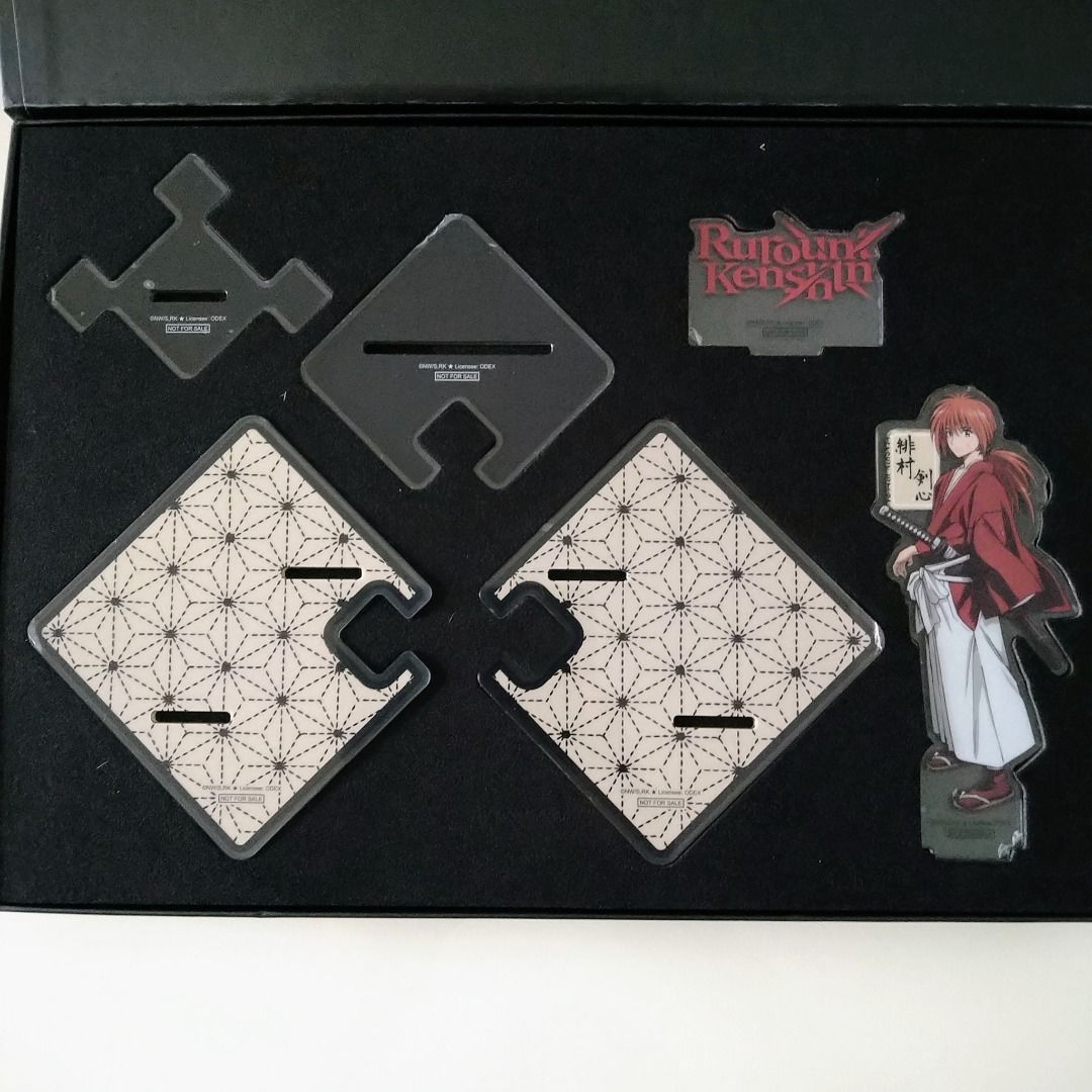 Rurouni Kenshin (Samurai X) Movie Exclusive Acrylic Standees Box Set ...