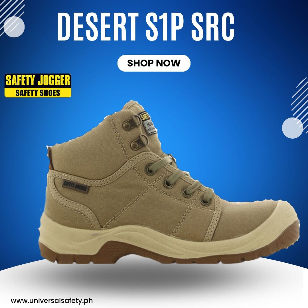 Safety Jogger Desert S1P SRC Safety Shoes on Carousell