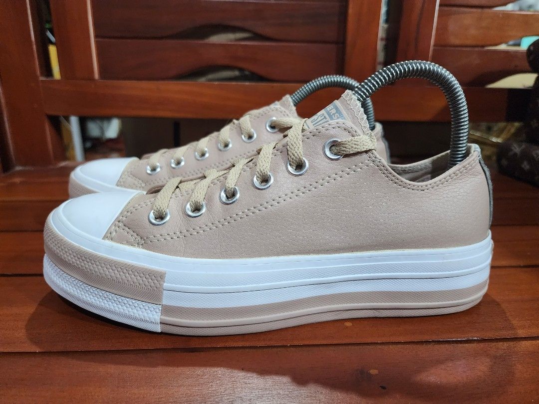SALE! Converse CTAS Double Stack Lift OX Salt Pink, Women's Fashion ...