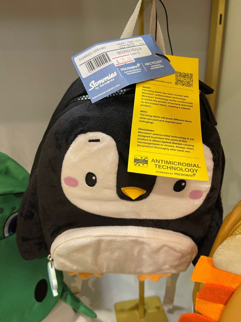 Samsonite Kids Penguin Bag Sammies Dreams cute adorable Penguin ...