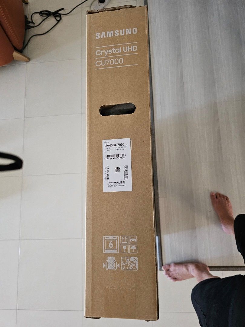 Samsung 43" Class CU7000 Crystal UHD 4K smart Tv, TV & Home Appliances ...