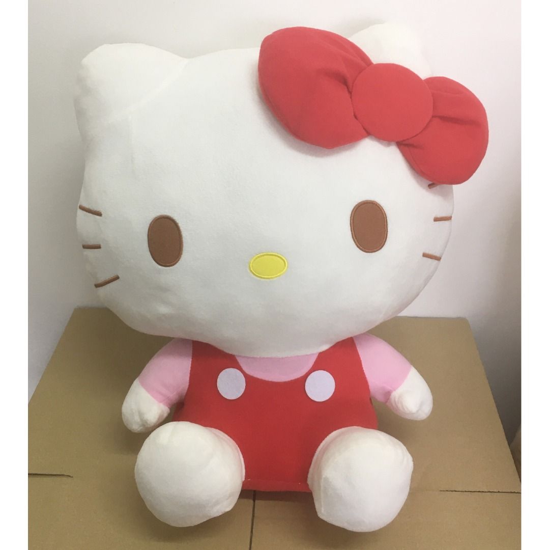 Sanrio Characters - Hello Kitty Strawberry Color Doll Giga Jumbo Plush ...