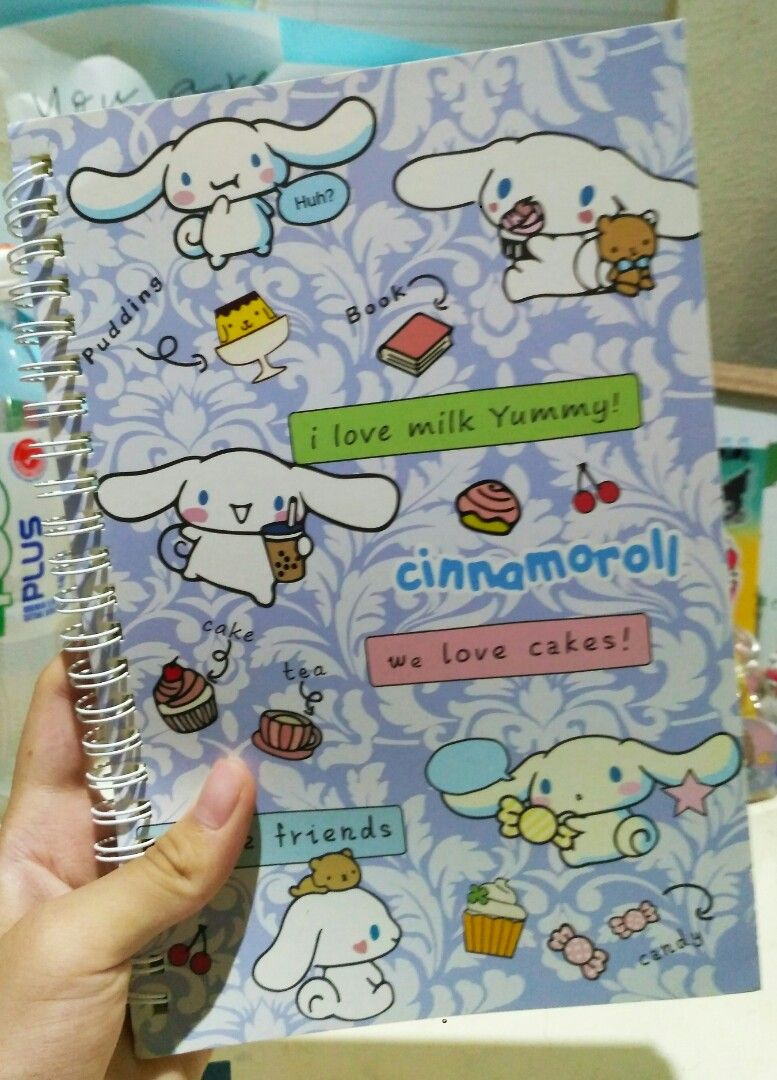 Sanrio Notebooks ~ Cinnamaroll & Kuromi, Hobbies & Toys, Stationery ...
