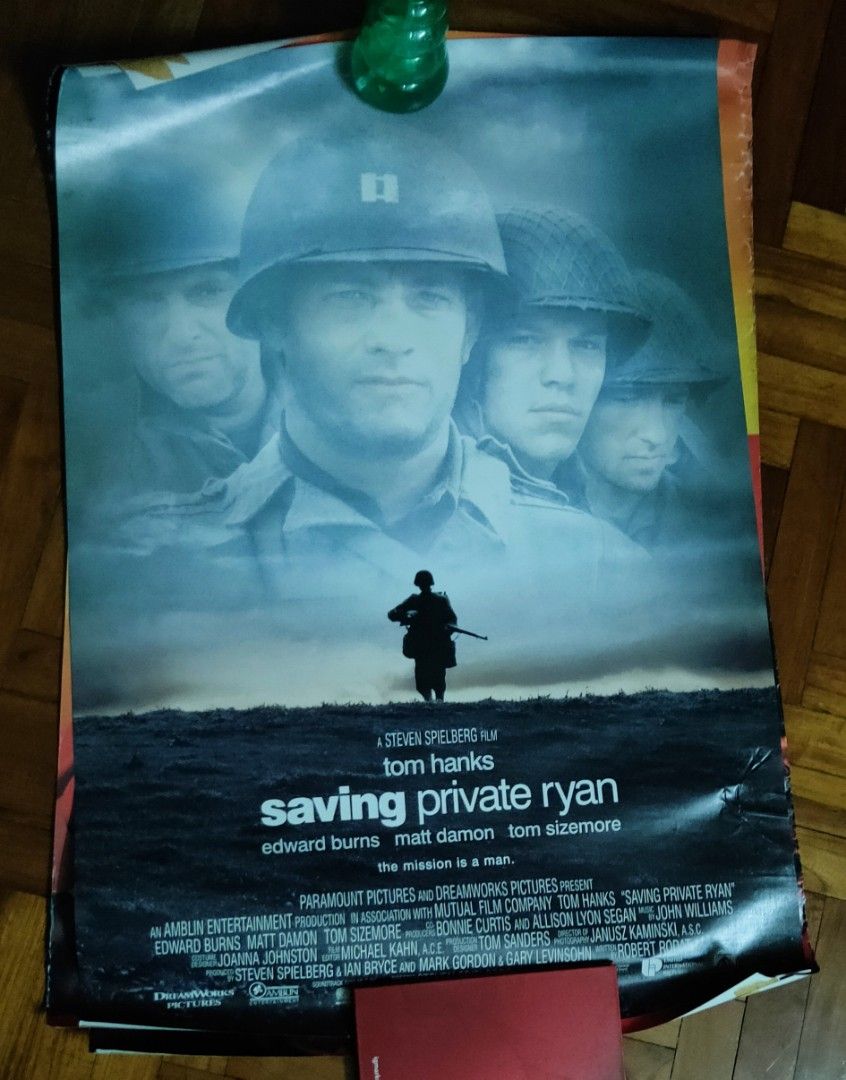 Saving Private Ryan poster, Furniture & Home Living, Home Decor, Frames ...