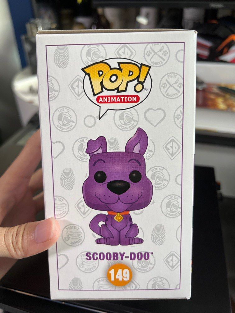Scooby-doo purple funko pop, Hobbies & Toys, Toys & Games on Carousell