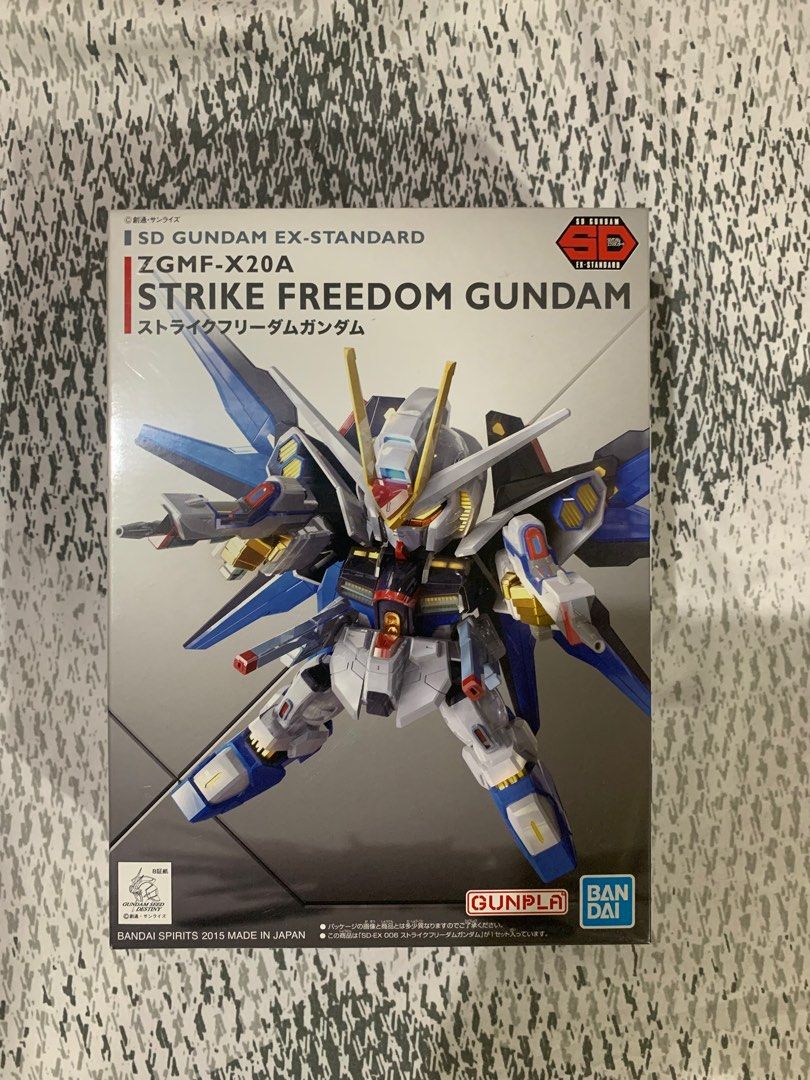SD STRIKE FREEDOM GUNDAM, Toys & Collectibles, Mainan di Carousell