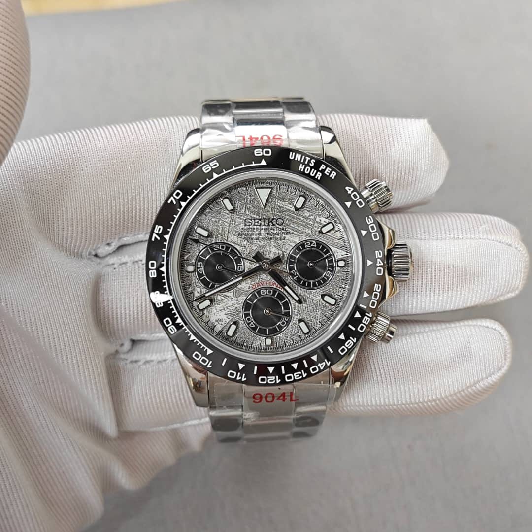 Seiko Meteorite dial Daytona Mod, Luxury, Watches on Carousell