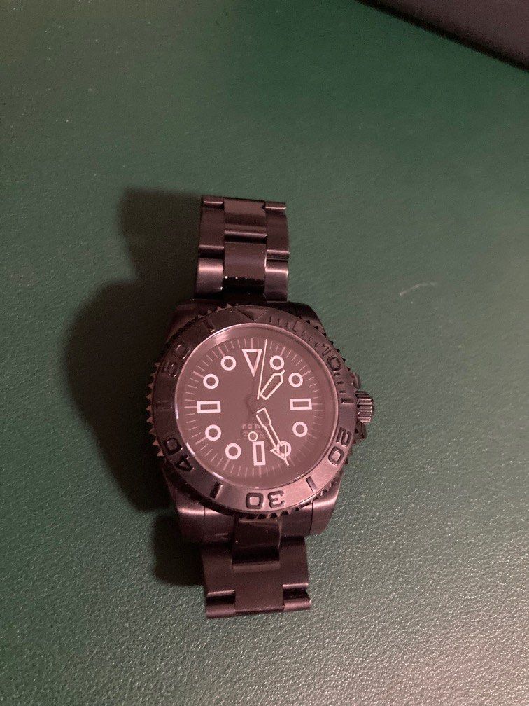 Seiko mod namoki stealth 40mm, Men's Fashion, Watches & Accessories ...