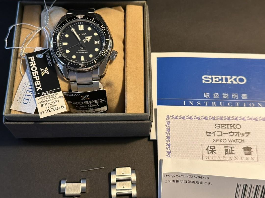 SEIKO Prospex Diver SBDC061, 名牌, 手錶 - Carousell