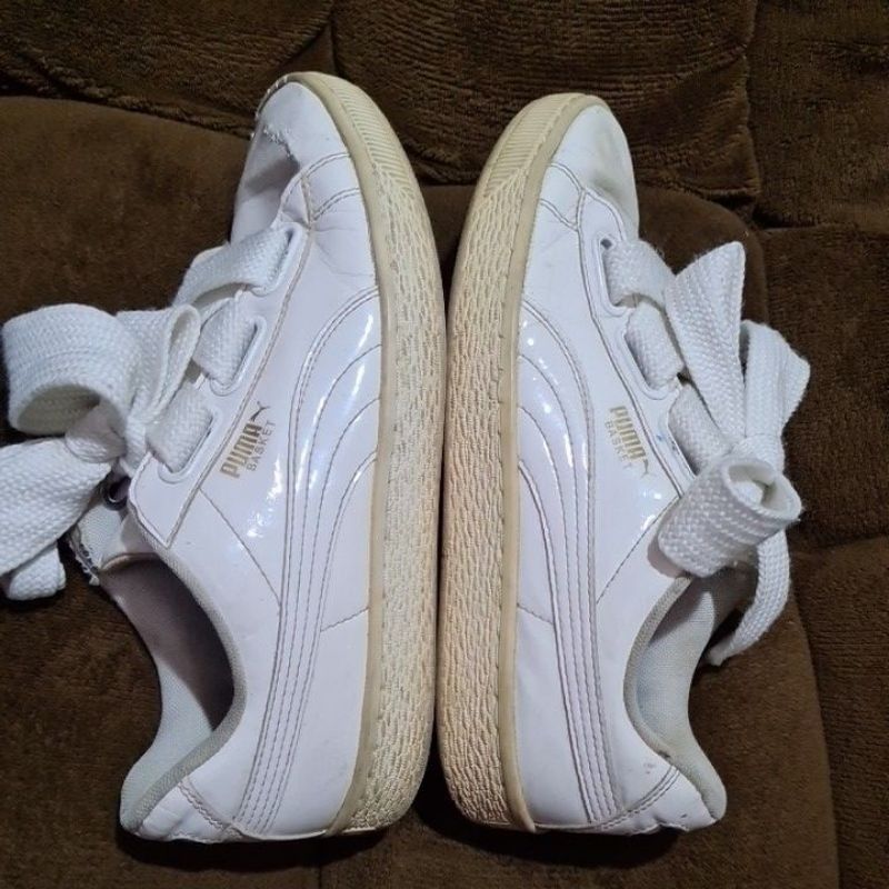 SEPATU PUMA WHITE LIMITED EDITION ORIGINAL, Fesyen Wanita, Sepatu di ...