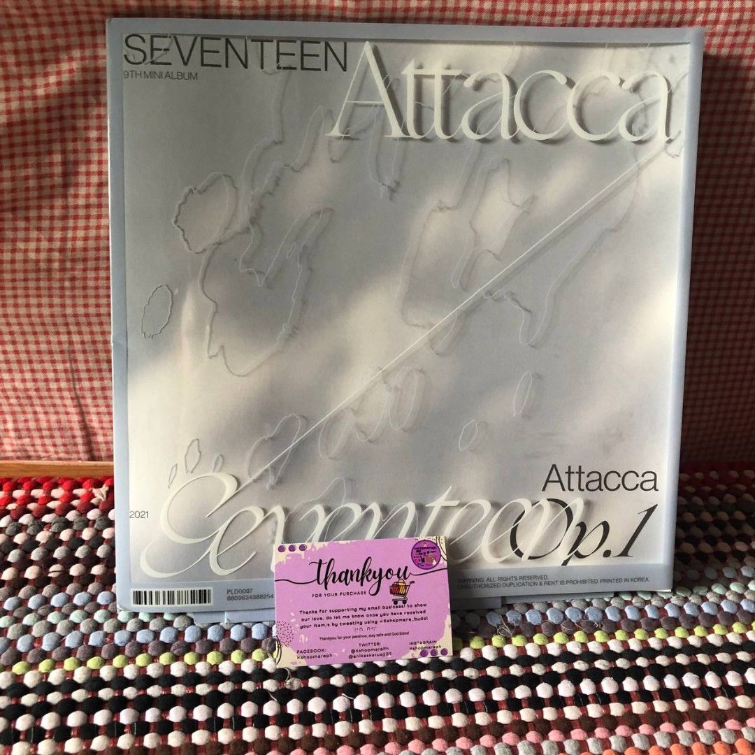 SEVENTEEN Svt Attaca Unsealed Album on Carousell