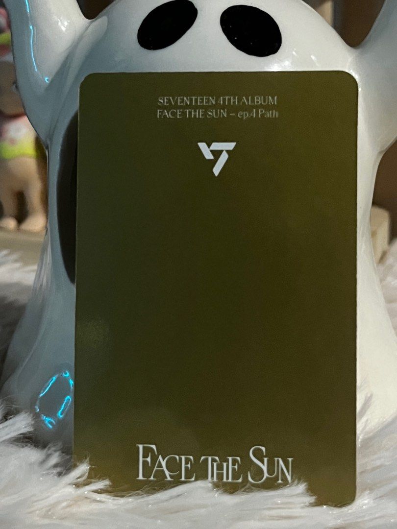 SEVENTEEN WOOZI FTS PHOTOCARD on Carousell