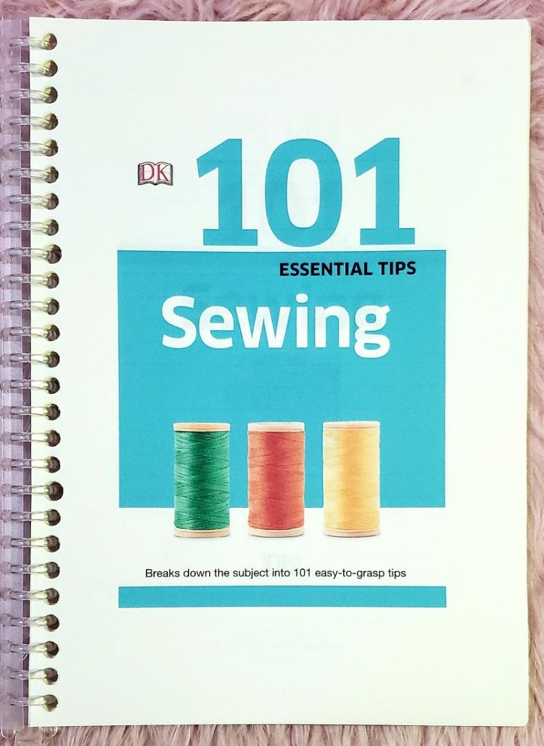 Sewing Pattern |Sewing 101 Essential tips | Bind, Hobbies & Toys, Books & Magazines, Textbooks ...