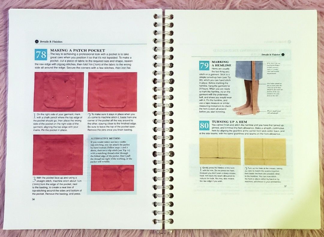 Sewing Pattern |Sewing 101 Essential tips | Bind, Hobbies & Toys, Books & Magazines, Textbooks ...