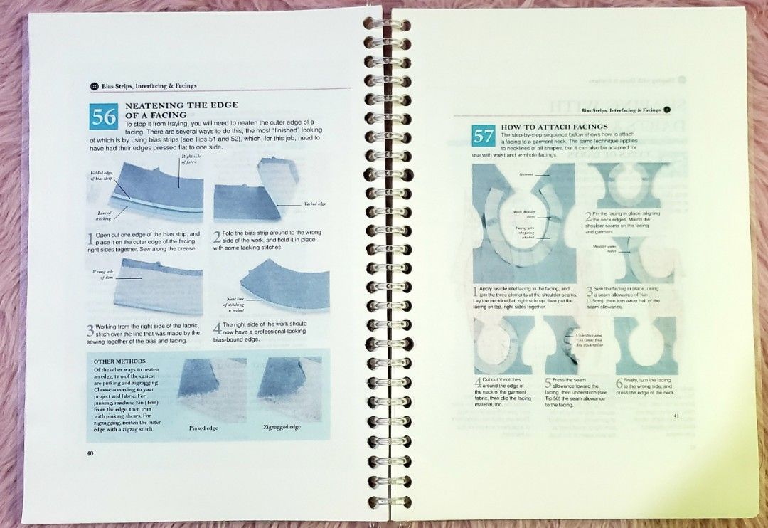 Sewing Pattern |Sewing 101 Essential tips | Bind, Hobbies & Toys, Books & Magazines, Textbooks ...