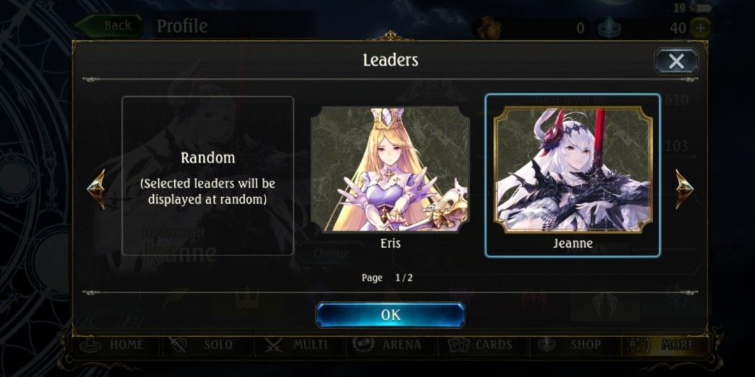Shadowverse account, Video Gaming, Video Games, Others on Carousell