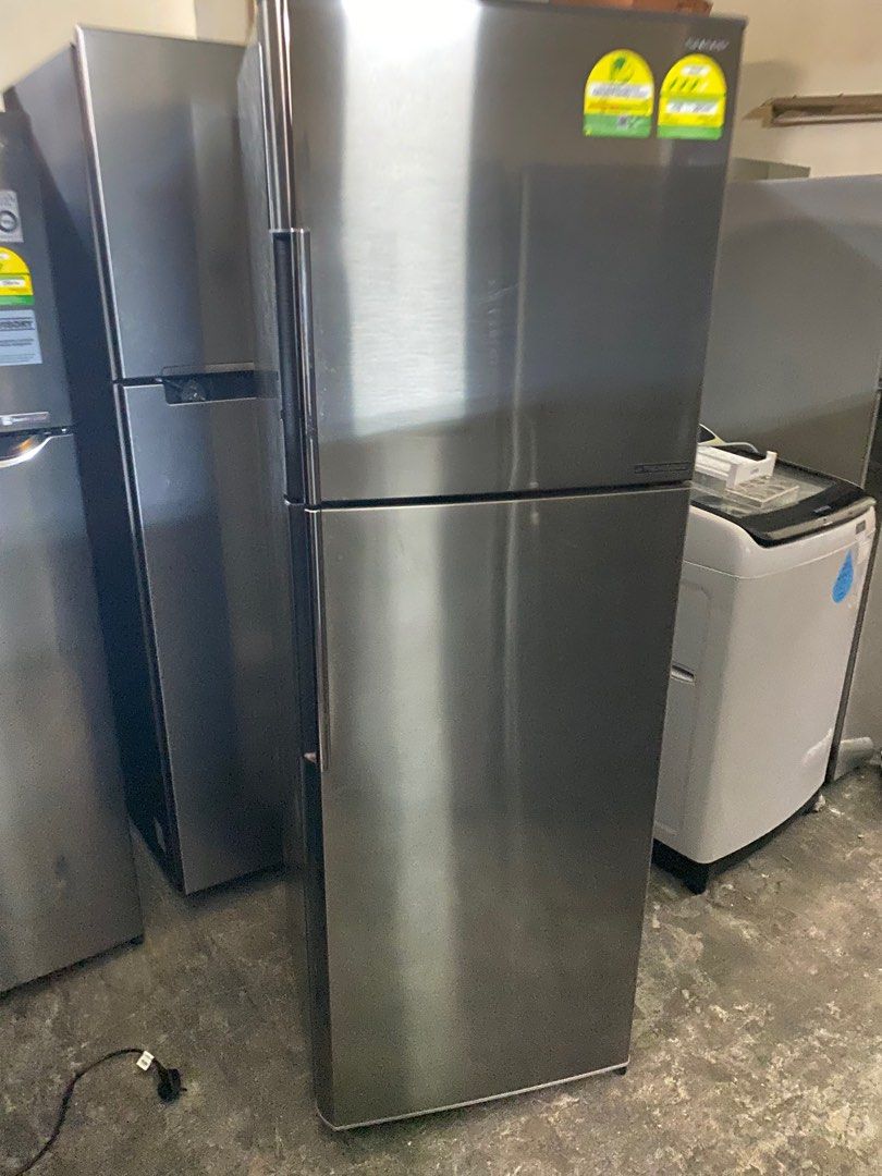 Sharp 317l 2 door fridge / refrigerator, TV & Home Appliances, Kitchen ...