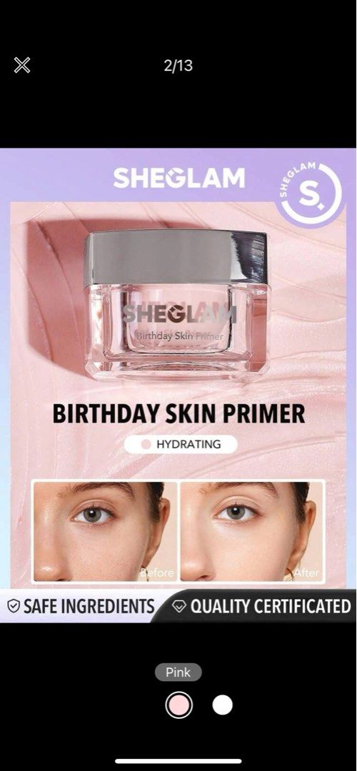 SHEGLAM Birthday Skin Primer, Beauty & Personal Care, Face, Makeup on ...
