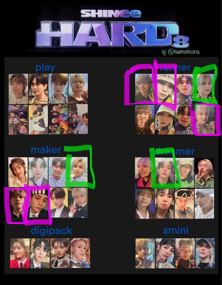 SHINee Hard Photobook PC, Hobbies & Toys, Memorabilia & Collectibles, K-Wave on Carousell