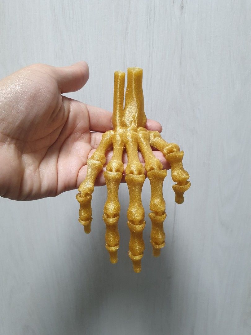 Skeleton Hand Articulated Flexi Cute Toy | Halloween, Hobbies & Toys ...