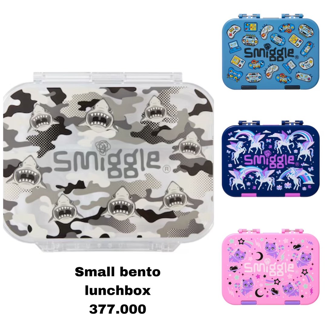Smiggle Bento Box Sale! orginal, Kitchen & Appliances di Carousell