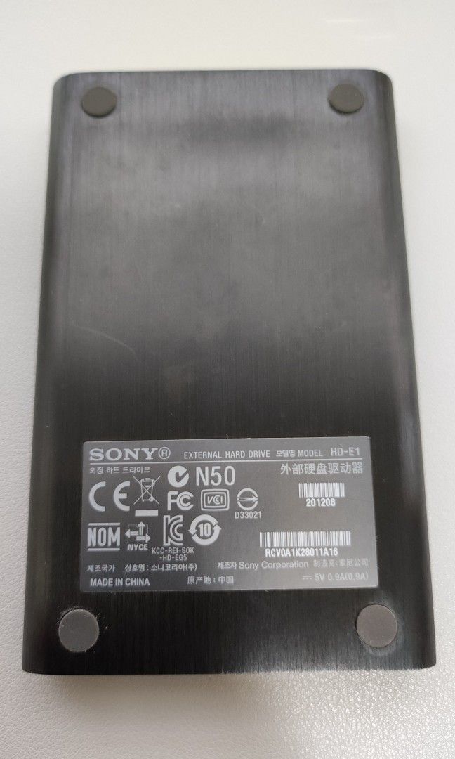 Sony 1TB External Hard Drive HB-E1, Computers & Tech, Parts & Accessories, Hard Disks ...