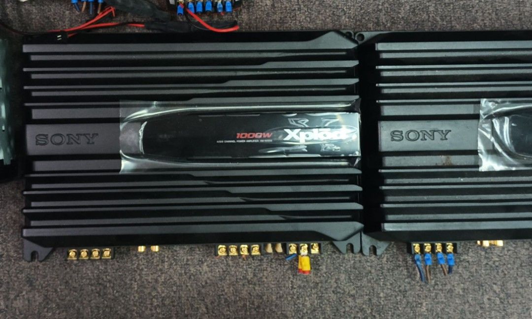 Sony Xplode 4 Channel Amplifier XM-N1004, Audio, Soundbars, Speakers ...