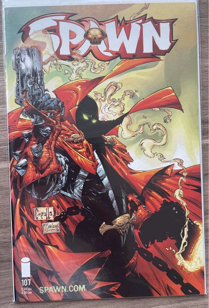 SPAWN #107 ( TODD MCFARLANE & GREG CAPULLO ! ) - IMAGE COMICS, Hobbies & Toys, Books & Magazines ...
