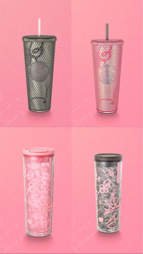 Starbucks x Black Pink Merchandise, Hobbies & Toys, Memorabilia ...