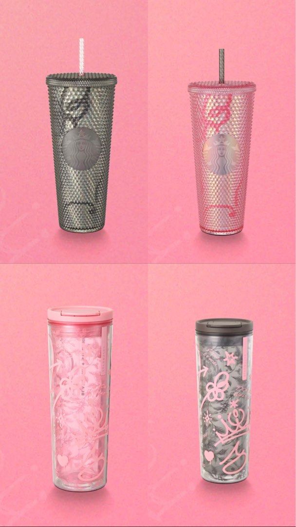 Starbucks x Black Pink Merchandise, Hobbies & Toys, Memorabilia ...