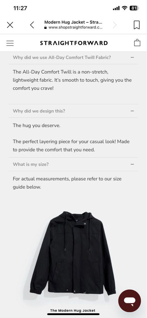 Straightforward Modern Hug Jacket on Carousell