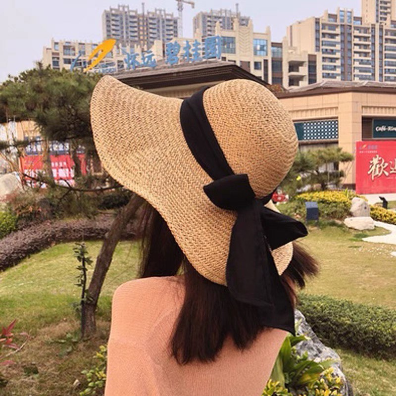 Straw hat - lighter shade, Women's Fashion, Watches & Accessories, Hats ...