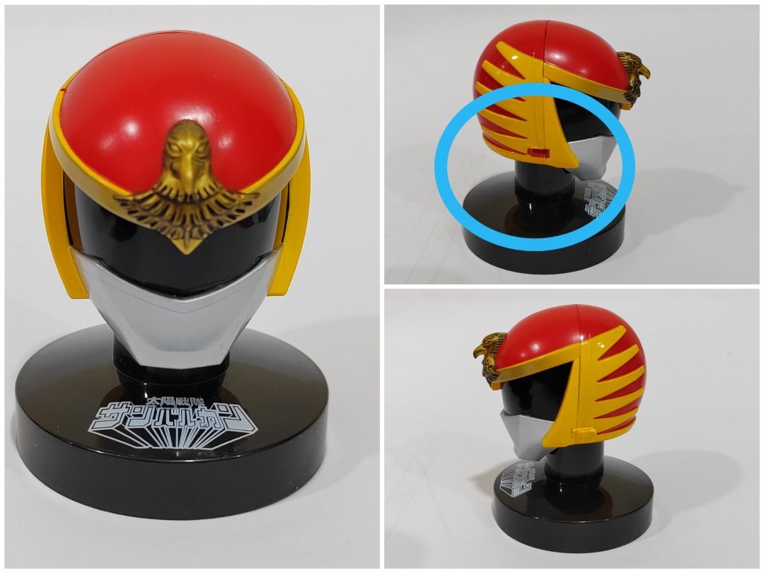 Super Sentai Mask Collection / Red Sentai Head, Hobbies & Toys ...