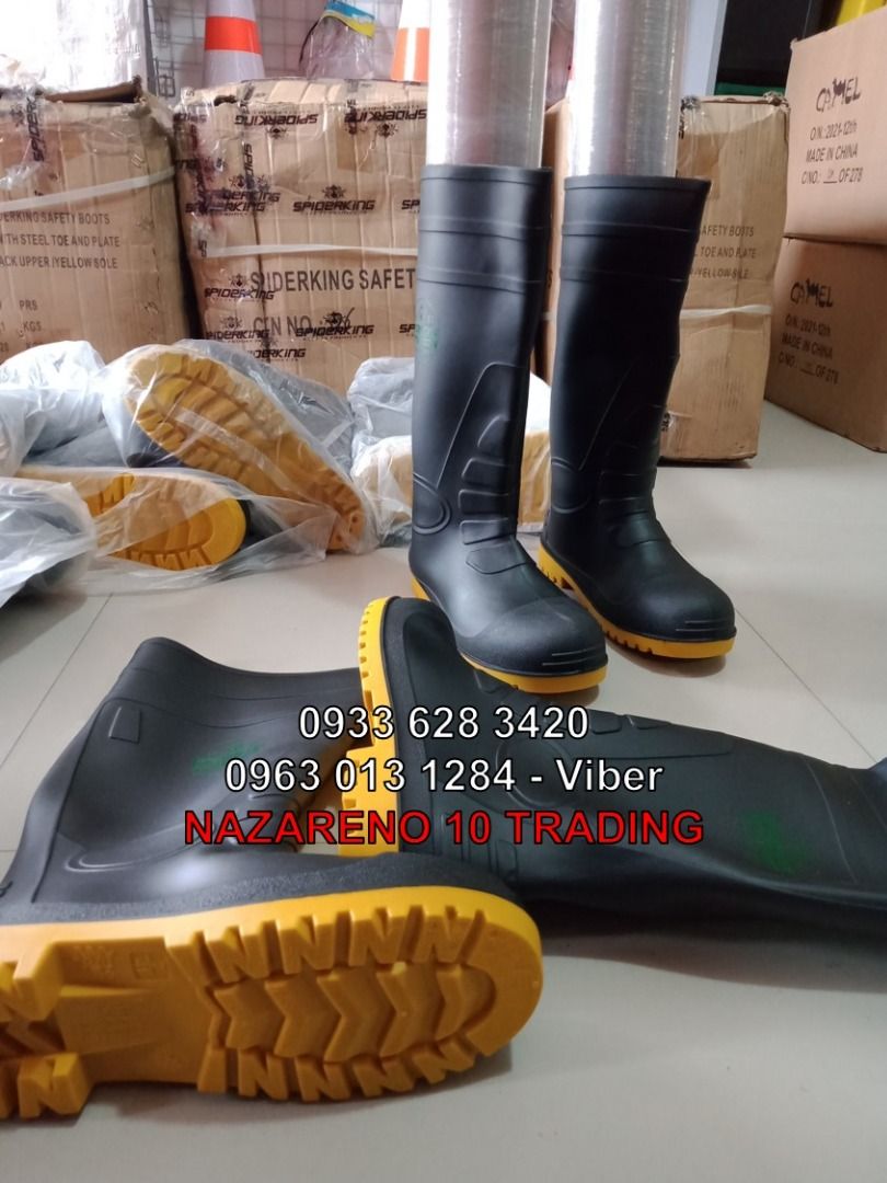 Super Tuff Safety Boots with Steel Toe on Carousell