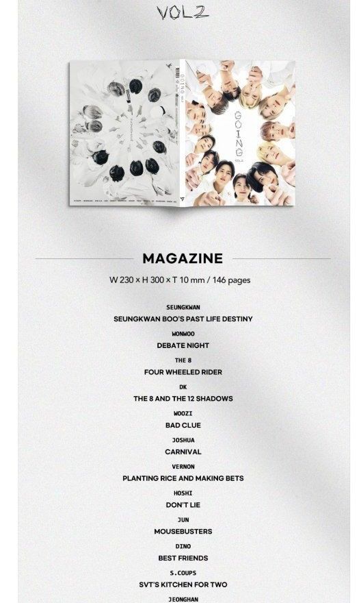 svt going magazine, Hobbies & Toys, Memorabilia & Collectibles, K-Wave ...