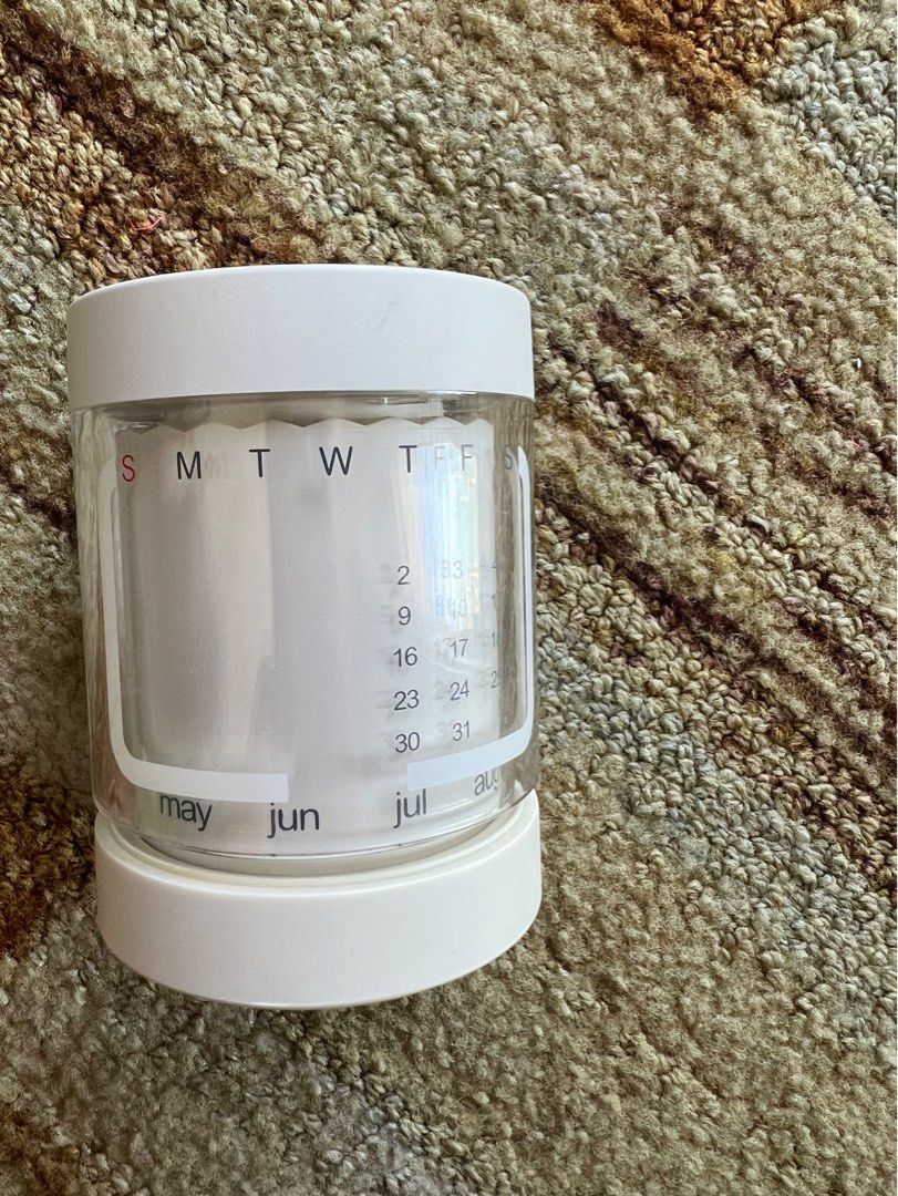 Swarovski perpetual table calendar, Furniture & Home Living, Home Decor ...