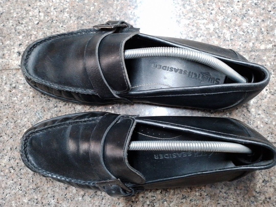 Swatch seasider black shoes on Carousell