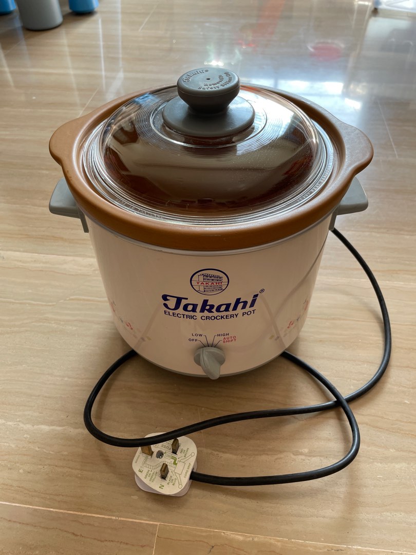 Takahi slow cooker 3.5litres, TV & Home Appliances, Kitchen Appliances ...
