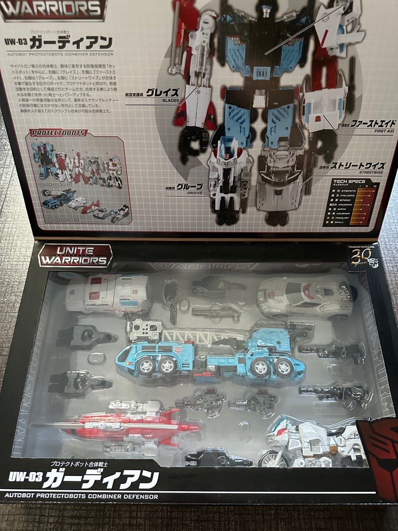 Takara Tomy Transformers Unite Warriors UW-03 Defensor New Sealed With ...