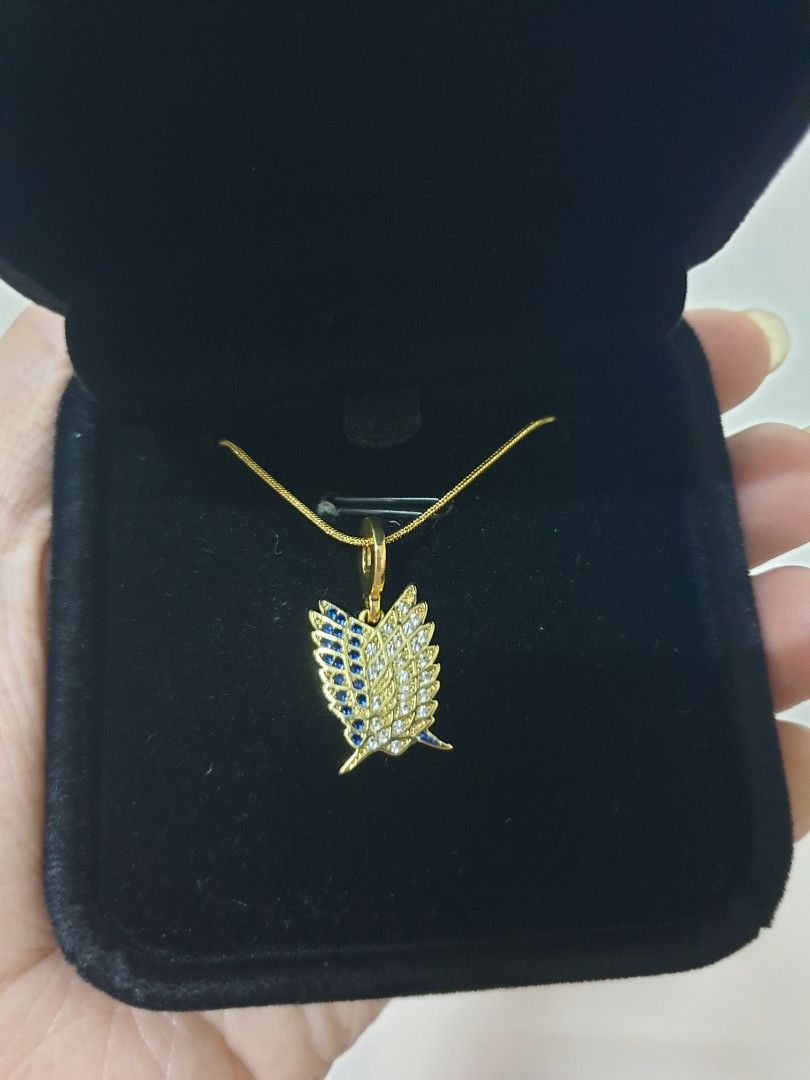 Tala by Kyla Attack on Titan Wings of Freedom Necklace Women s Fashion Jewelry Organizers Necklaces on Carousell