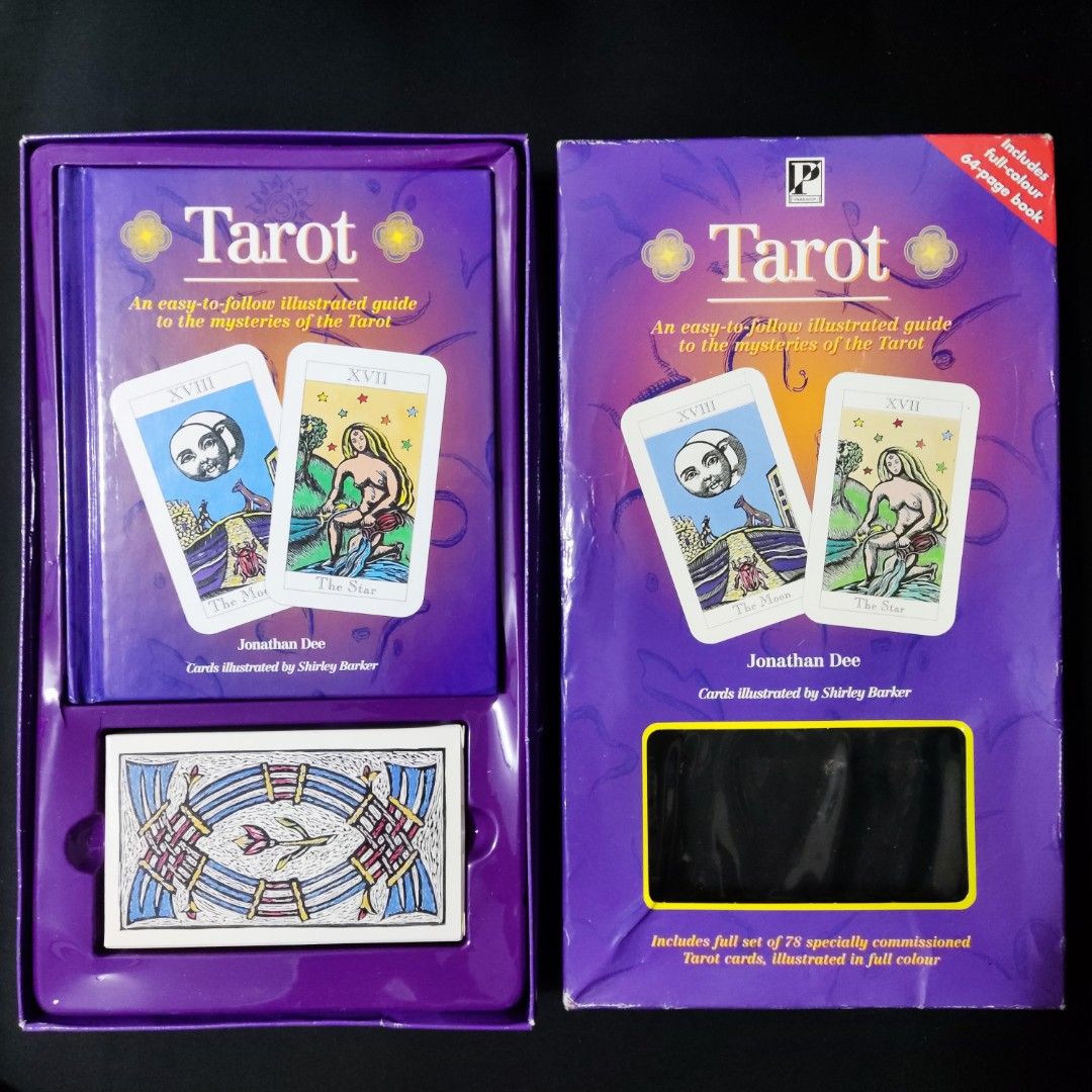 Tarot Cards and Book Guide by Jonathan Dee (UNUSED, Complete), Hobbies ...
