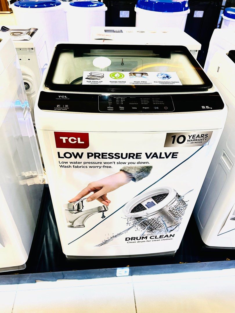 TCL Frontload and Topload Washing Machine, TV & Home Appliances ...