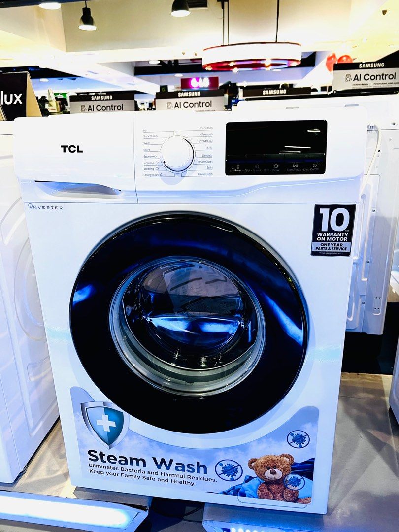 TCL Frontload and Topload Washing Machine, TV & Home Appliances ...